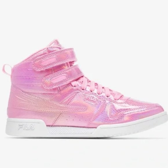 Fila | Shoes | Nwob Fila F4 Iridescent Snake Pink Sneakers | Poshmark